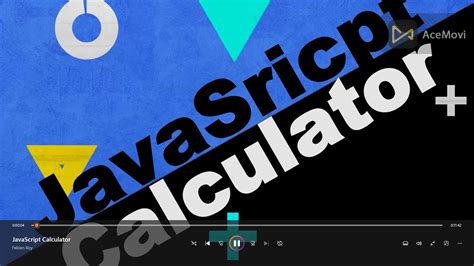 Simple Javascript Calculator Tutorial 2023 Code With Fab Youtube