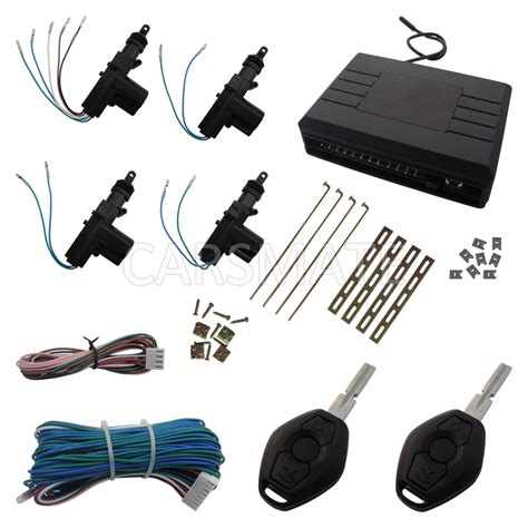 Car Remote Central Door Lock System Universal Model Remote Control With Key Blank Product In