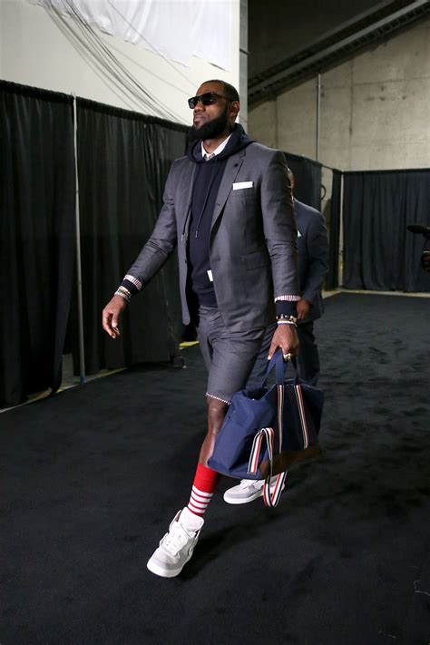 Lebron James Brought His Favorite Thom Browne Suit Back