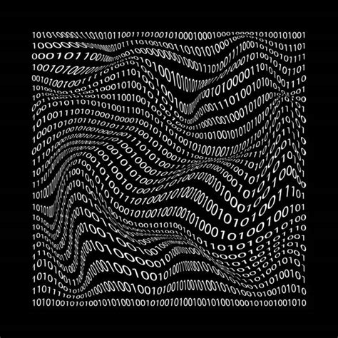 Binary Wave Illustrations Royalty Free Vector Graphics And Clip Art Istock