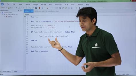 HP UFT QTP Copy Paste File YouTube