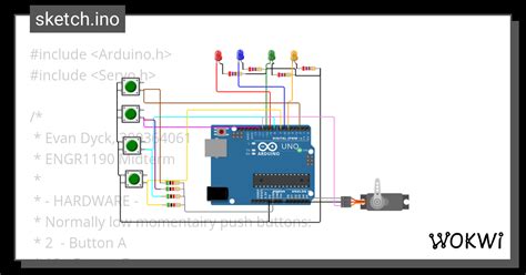 1190 Midterm Wokwi Esp32 Stm32 Arduino Simulator