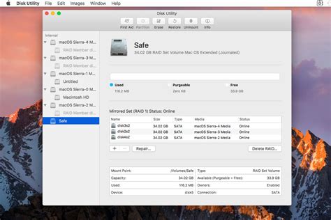 Macos Disk Utility Can Create Four Popular Raid Arrays