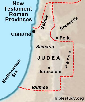 Biblical Map Judea