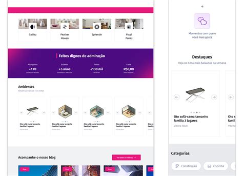 Platform Vitrine Revit B2c Ui Design E Code On Behance