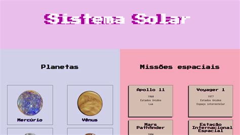 GitHub larissaperinoto project solar system Aplicação que marca o início do estudos da