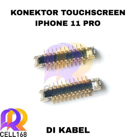 Jual KONEKTOR TOUCHSCREEN IP PRO SOKET CONNECTOR LCD FPC DIKABEL Kab Wonosobo RR CELL