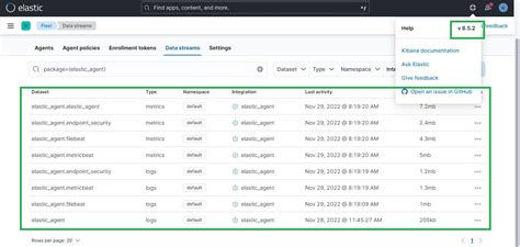 Fleet No Elastic Agentfilebeatmetricbeat Logsmetrics Available