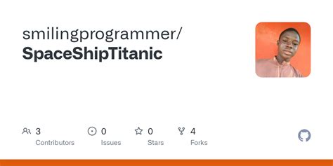 GitHub Smilingprogrammer SpaceShipTitanic