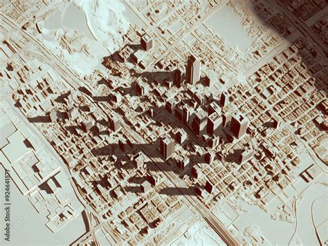 Technical Aerial Visual 3d Lidar Gis Aerial Map Satellite Scan Model