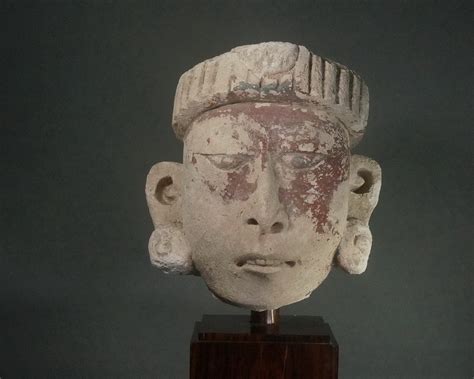 Mayan Head Art