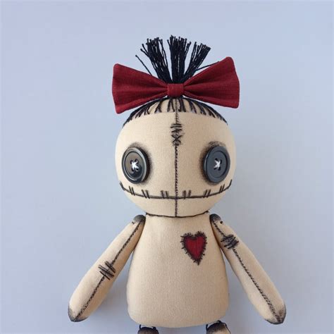 Voodoo Doll Pattern And Sewing Tutorial In 2 Sizes Inspire Uplift