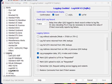 Cannot Get WSJT X And Log4OM To Sync FlexRadio Community