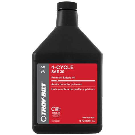 Sae 30 Engine Oil 15 Oz Outdoor Power Equipment Parts Agriculture
