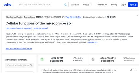 Cellular Functions Of The Microprocessor