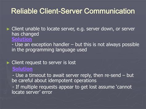 Ppt Fault Tolerance In Distributed Systems 05 05 2005 Naim Aksu Powerpoint Presentation Id