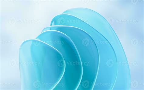 abstract glass geometries background 3d rendering 29937870 stock