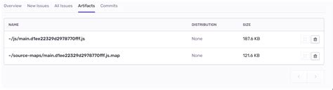 Upload Vue Source Map Files To Sentry Do Not Work · Issue 2032