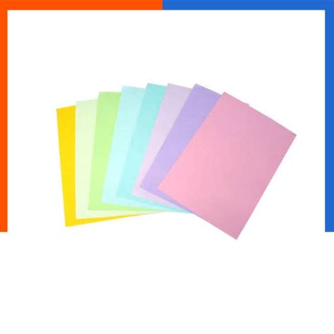 กระดาษการ์ดสี A4 120 แกรม 180 แผ่น ไทฟู คละ 4 สี ในห่อ กระดาษหน้าปกสี พร้อมส่ง Us Station ลด