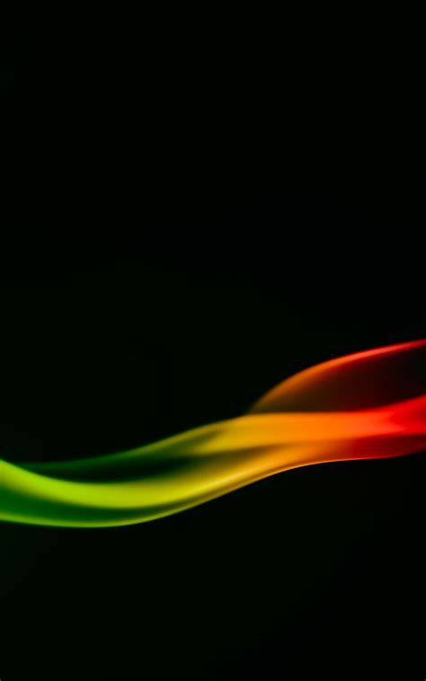검은색 배경에 빨간색 노란색 및 녹색 물결 사진 Unsplash의 무료 무늬 이미지