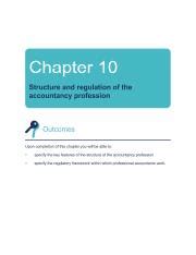 Understanding Accountancy Profession: Structure & Regulation | Course Hero