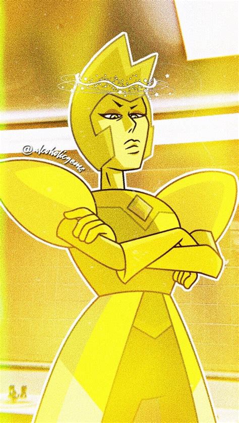 Yellow Diamond Edit Made By Alcoholicgems Steven Universe Cute