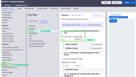 UI Skin Formats And Mixins In Pega MyKnowTech