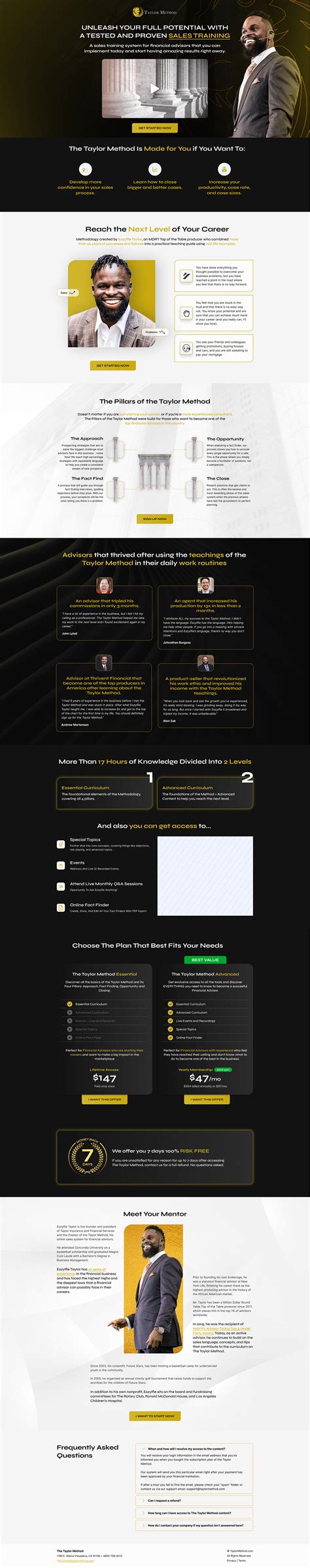 Taylor Method On Behance