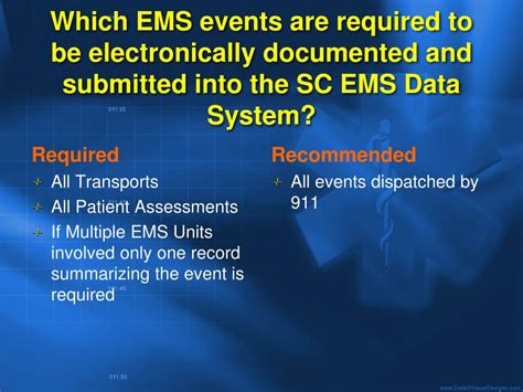 PPT Is The SC EMS Data System Based On The Existing DHEC Form Or Required Information
