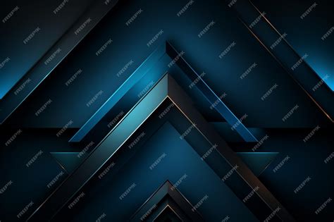 Premium Photo Abstract Dark Blue Overlap Layers With Triangle Shapes Background Eps
