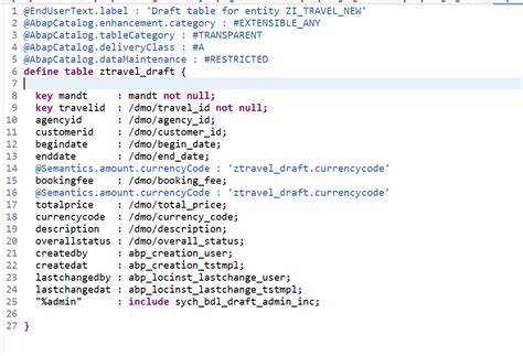 Understanding And Using Draft Tables In Sap S Rap Sap Community