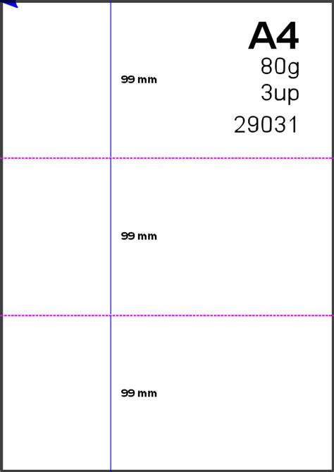 Bss503 3 Micro Perforated Slips Per Page