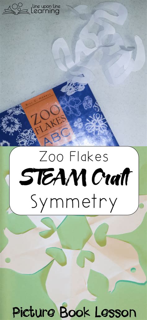Zoo Flakes Symmetrical Steam Snowflake Craft Snowflake Craft Abc