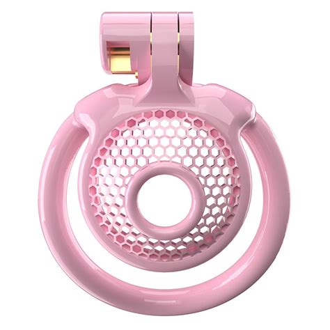 Pink Resin Net Chastity Cage Cock Cages Uk