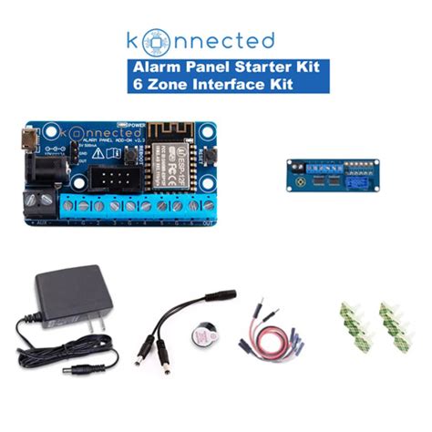 Konnected Alarm Panel Starter Kit 6 Zone Interface Kit Diy Protect
