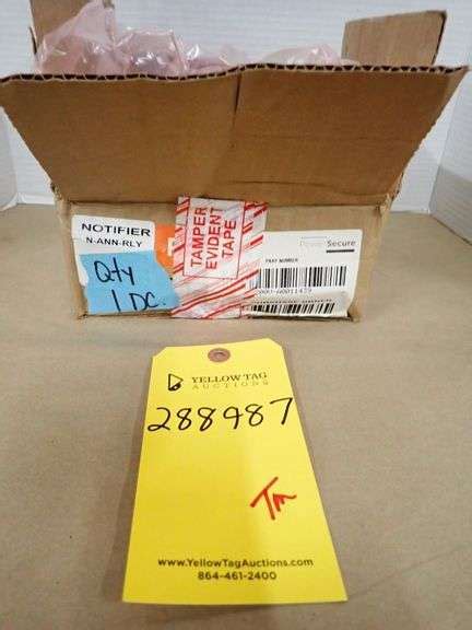 Honeywell Relay Module With 10 Form C Relays Yellow Tag Auctions