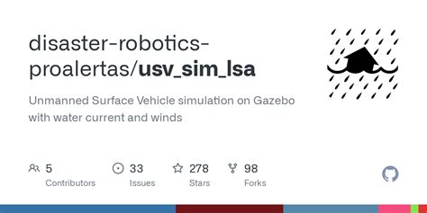 github disaster robotics proalertas usv sim lsa unmanned surface