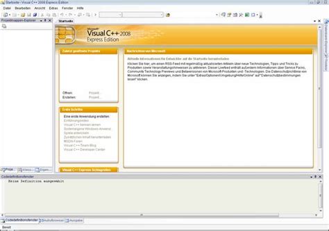Microsoft Visual C 2008 Download