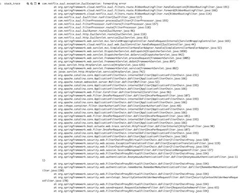Flixzuulutilzuulruntimeexception Socketexception