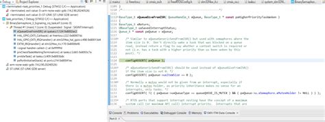 Solved Freertos Help With Resolution For Binary Semaphor