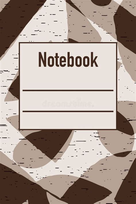 Pattern For Notebooks Brochures Book Covers Catalogues Stock