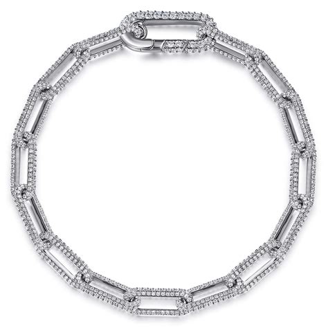 White Gold Bracelets Gabriel And Co Us