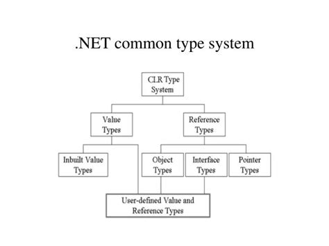 Ppt Net Common Type System Powerpoint Presentation Free Download