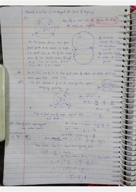 SOLUTION IIT JEE Mathematics Handwritten Notes For IIT JEE Studypool