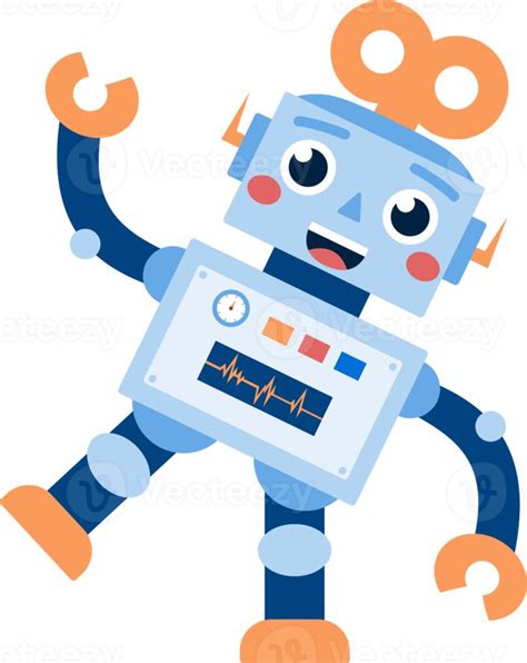 happy toy robot png illustration robot png robot illustration robot