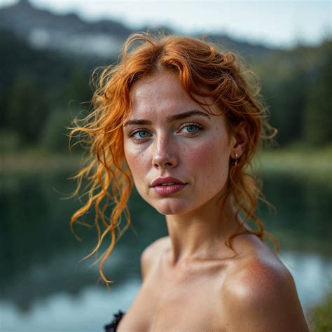 42 Pics Of A Redhead At A Remote Lake The Ai Redheads