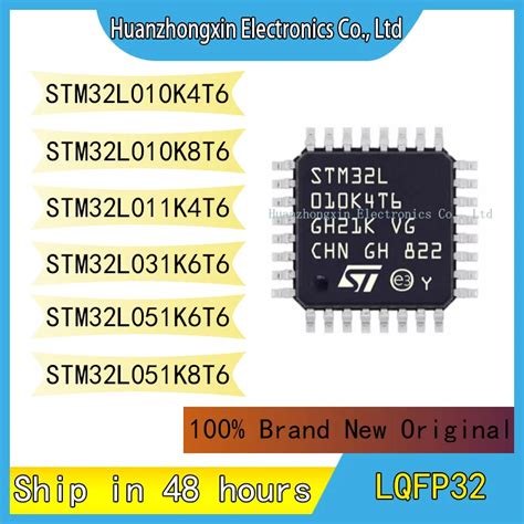 Stm32l010k4t6 Stm32l010k8t6 Stm32l011k4t6 Stm32l031k6t6 Stm32l051k6t6
