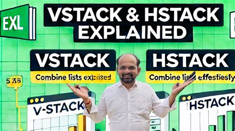 Master Excel Vstack And Hstack In Minutes Easy Table Combos Explained
