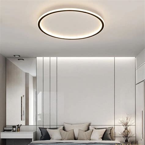 Round LED Ceiling Light Nordic Modern Ultra Thin Circle Ceiling Light Tungsten Electricals