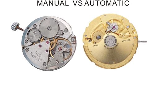 Manual Vs Automatic Watch Whats The Difference